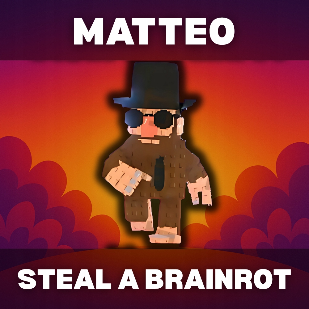 Matteo | Steal a Brainrot | Roblox | Brainrot God - Stan: Produkt ...