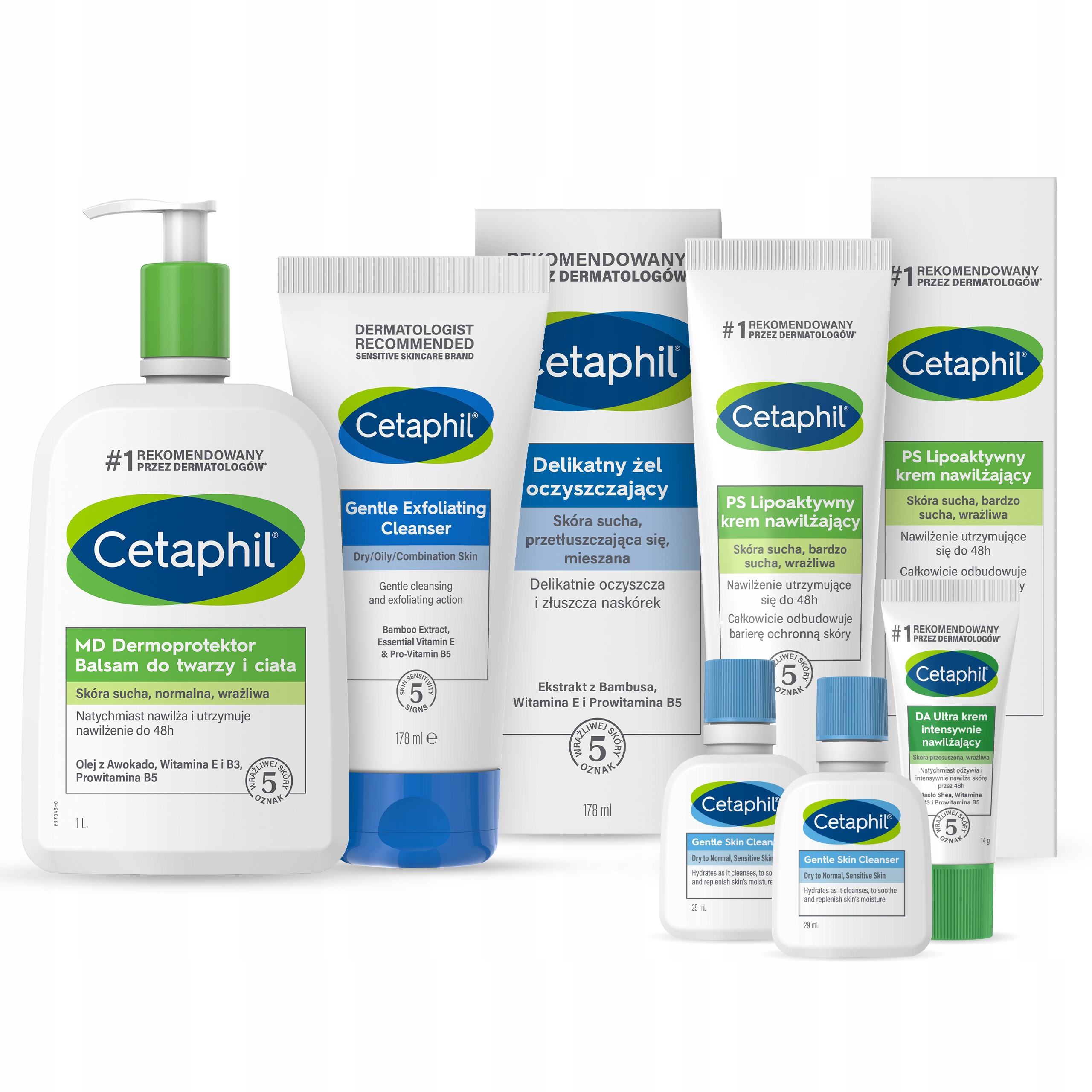 Cetaphil MD Dermoprotektor balsam do twarzy i ciała 1000 ml ...