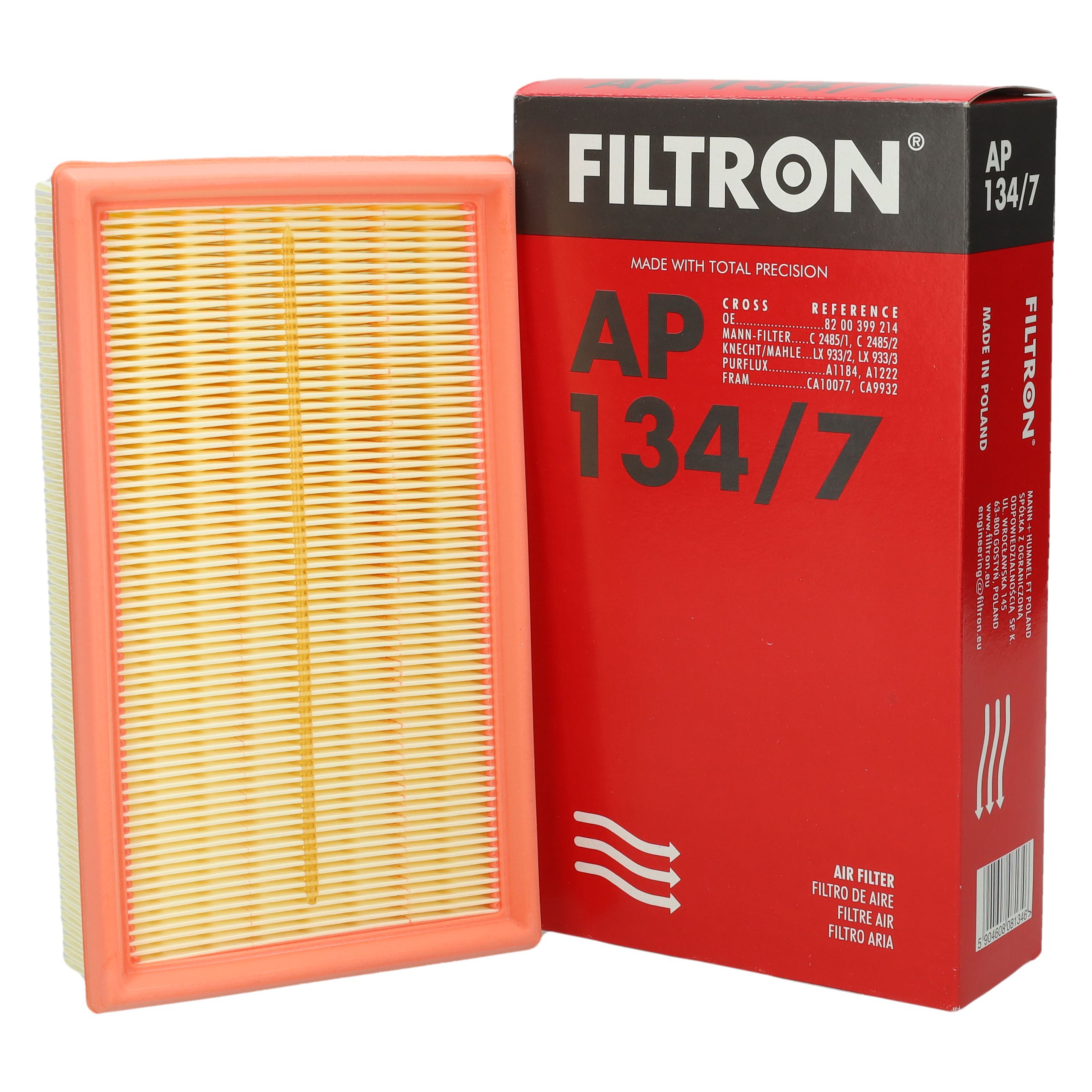 Filtron Ap134/2 - Motoryzacja - Allegro.pl