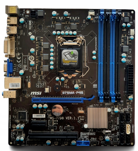 Płyta główna MSI B75MA-P45 s. 1155 w Szamotuły - Sklep, Opinie, Cena w ...