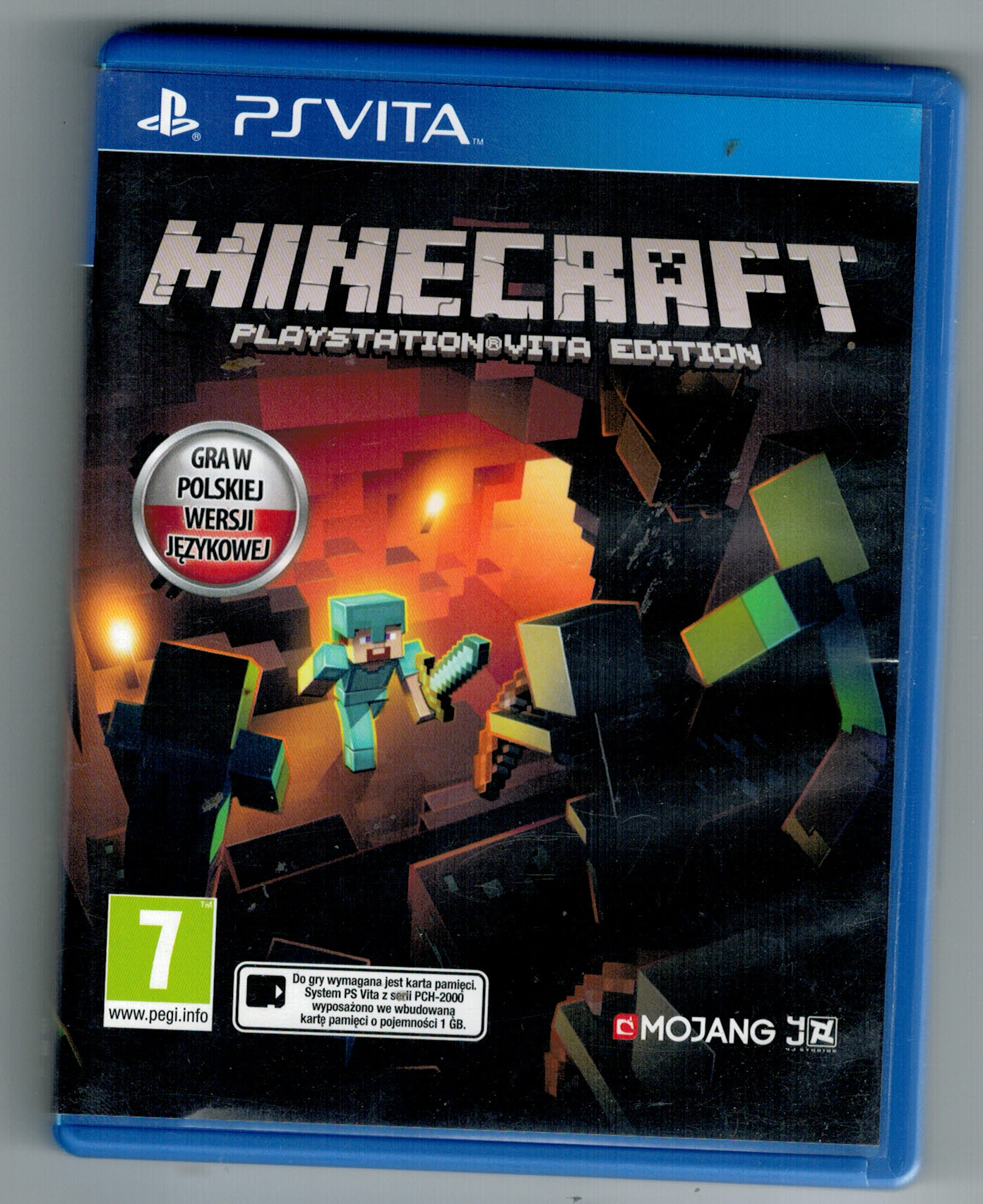 GRA SONY PS VITA MINECRAFT PL dla dzieci - Stan: używany 97,77 zł ...