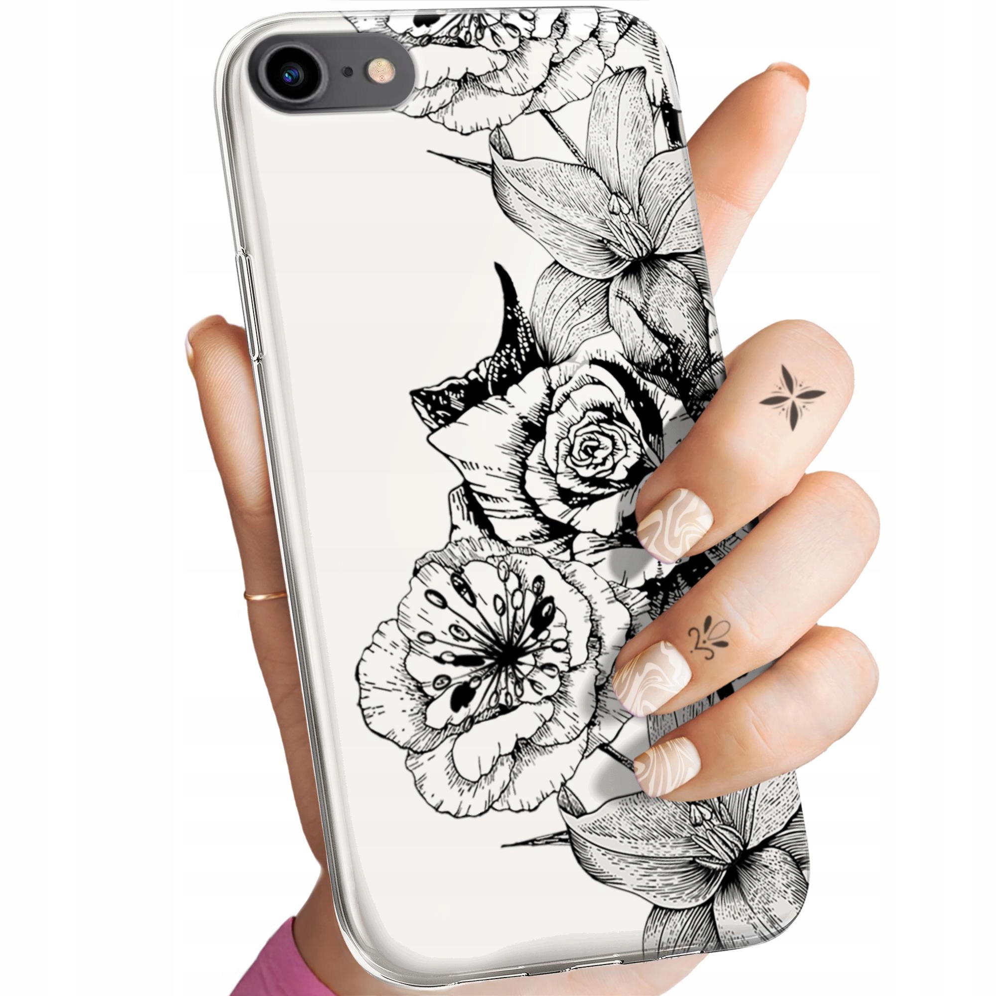 ETUI DO IPHONE 7 8 SE 2020 WZORY BE OWE KREMOWE ECRU OBUDOWA POKROWIEC CASE Sklep Opinie Cena w Allegro.pl