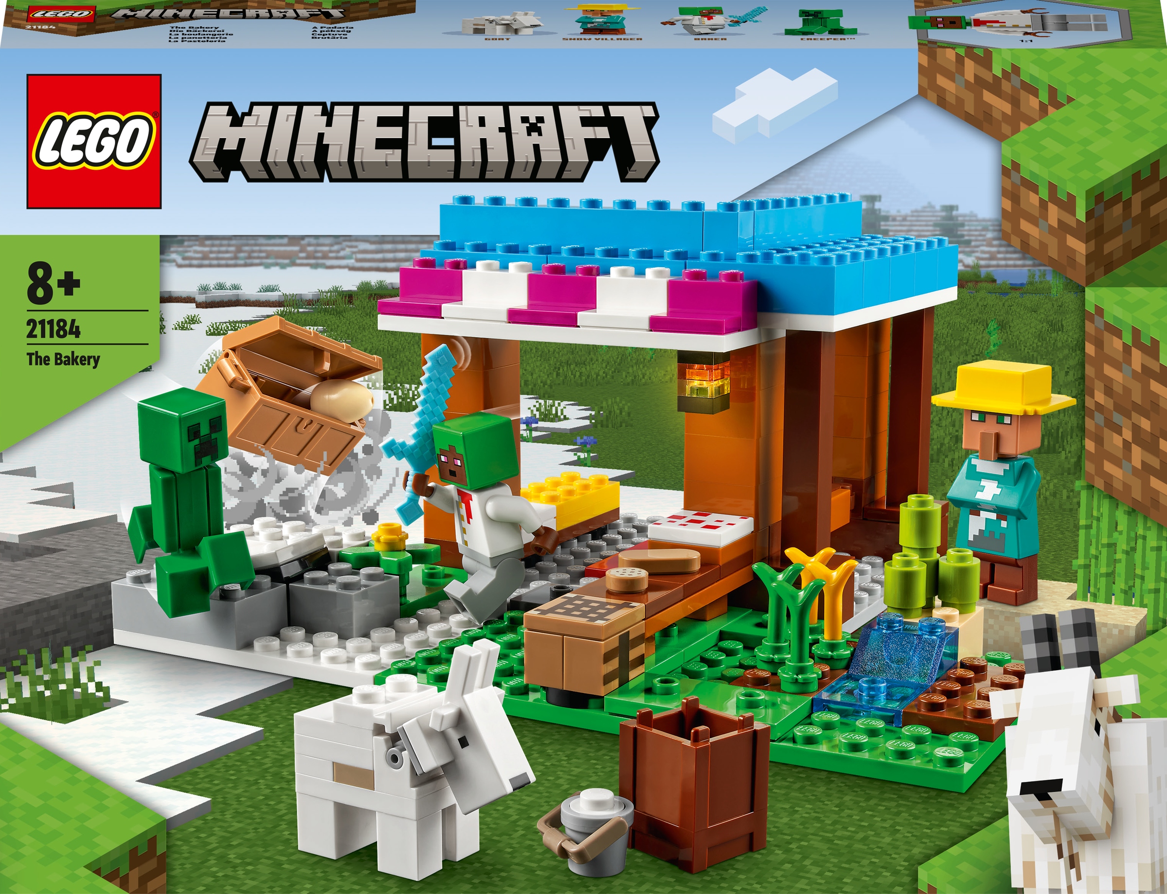 LEGO Minecraft 21184 Piekarnia 12678220484 - Allegro.pl