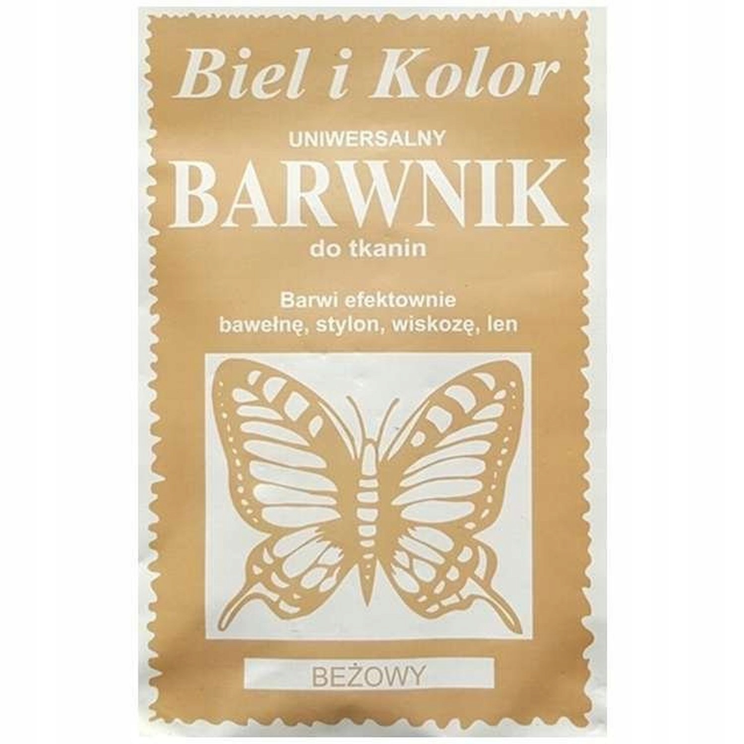 Barwnik do tkanin Motylek (Beżowy) 13581397692 - Allegro.pl