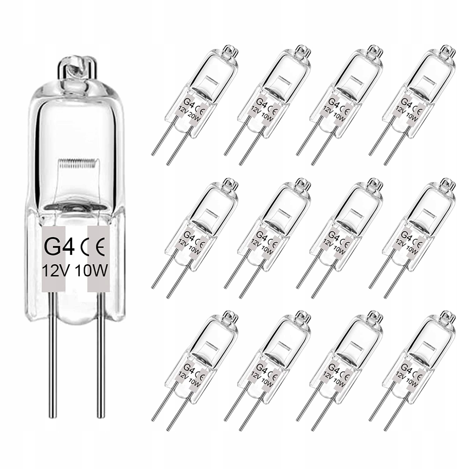 ŻARÓWKA HALOGENOWA HALOGEN JC G4 10W 12V ŻARNIK 12 sztuk (6977118661062 ... ŻARÓWKA HALOGENOWA HALOGEN JC G4 10W 12V ŻARNIK 12 sztuk (6977118661062 ...