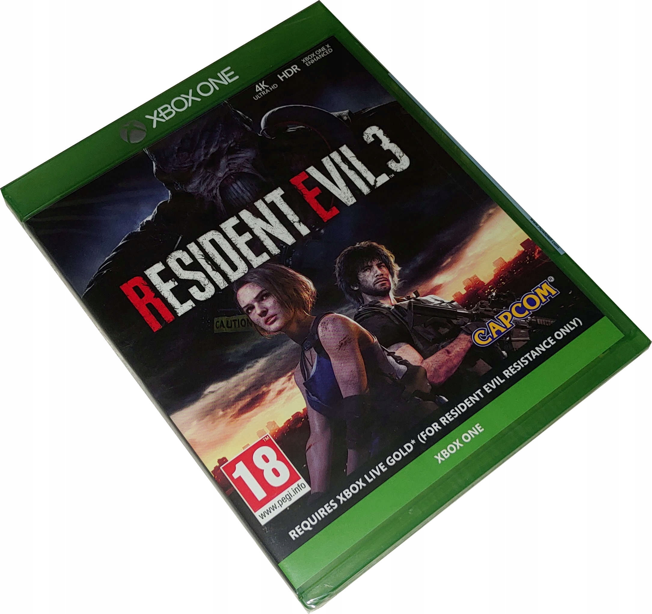 Resident Evil 3 Remake Microsoft Xbox One - Stan: Nowy 119.45PLN ...