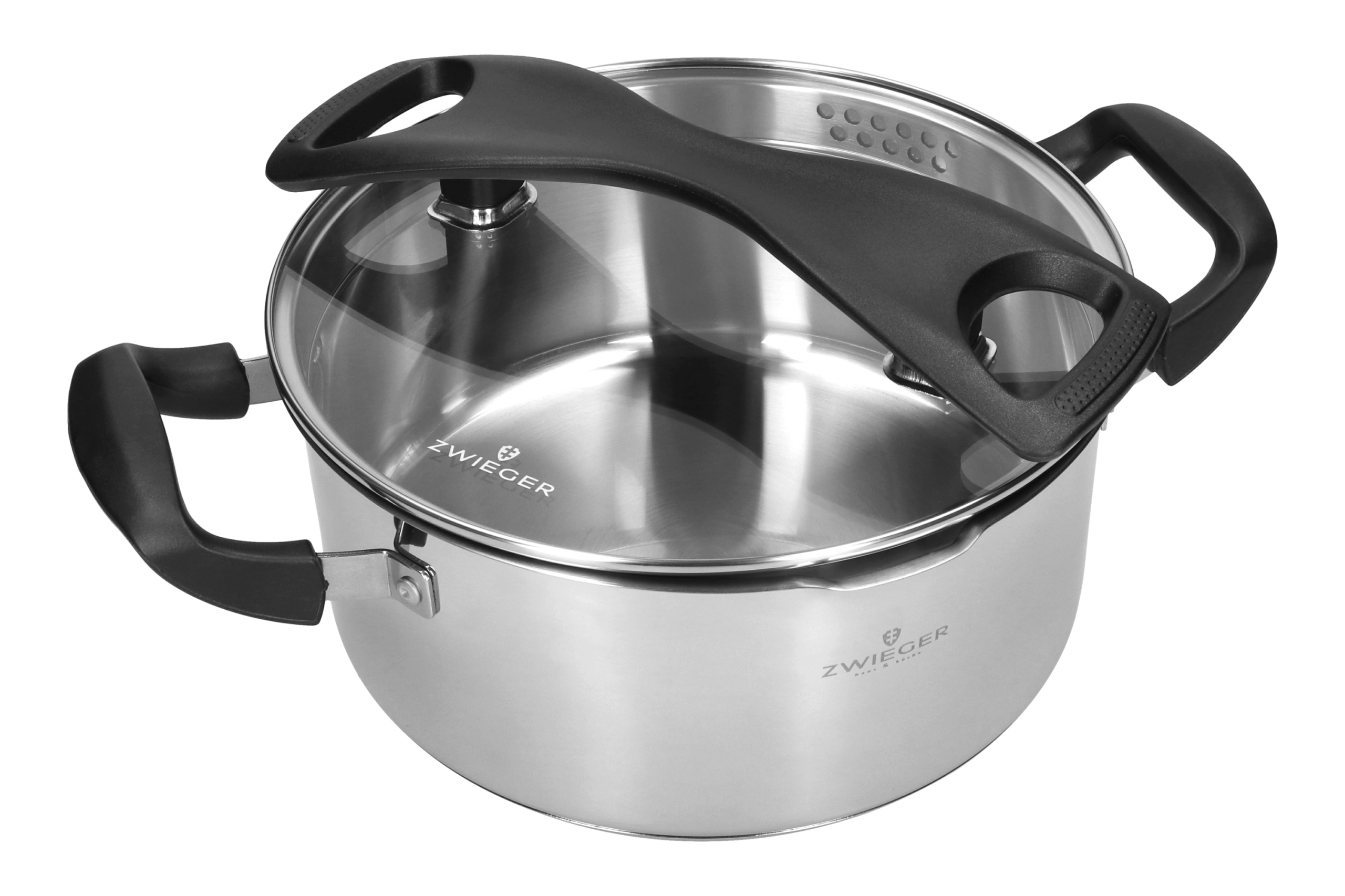 ZWIEGER GABRO Garnek z cedzakiem 24 cm (5903357377236) • Cena, Opinie ...