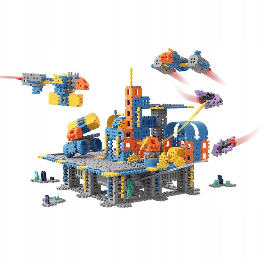 WAFFLE MARIOINEX BLOCKS MINI SPACE BASE 618 EL - WWW.KAMENIK