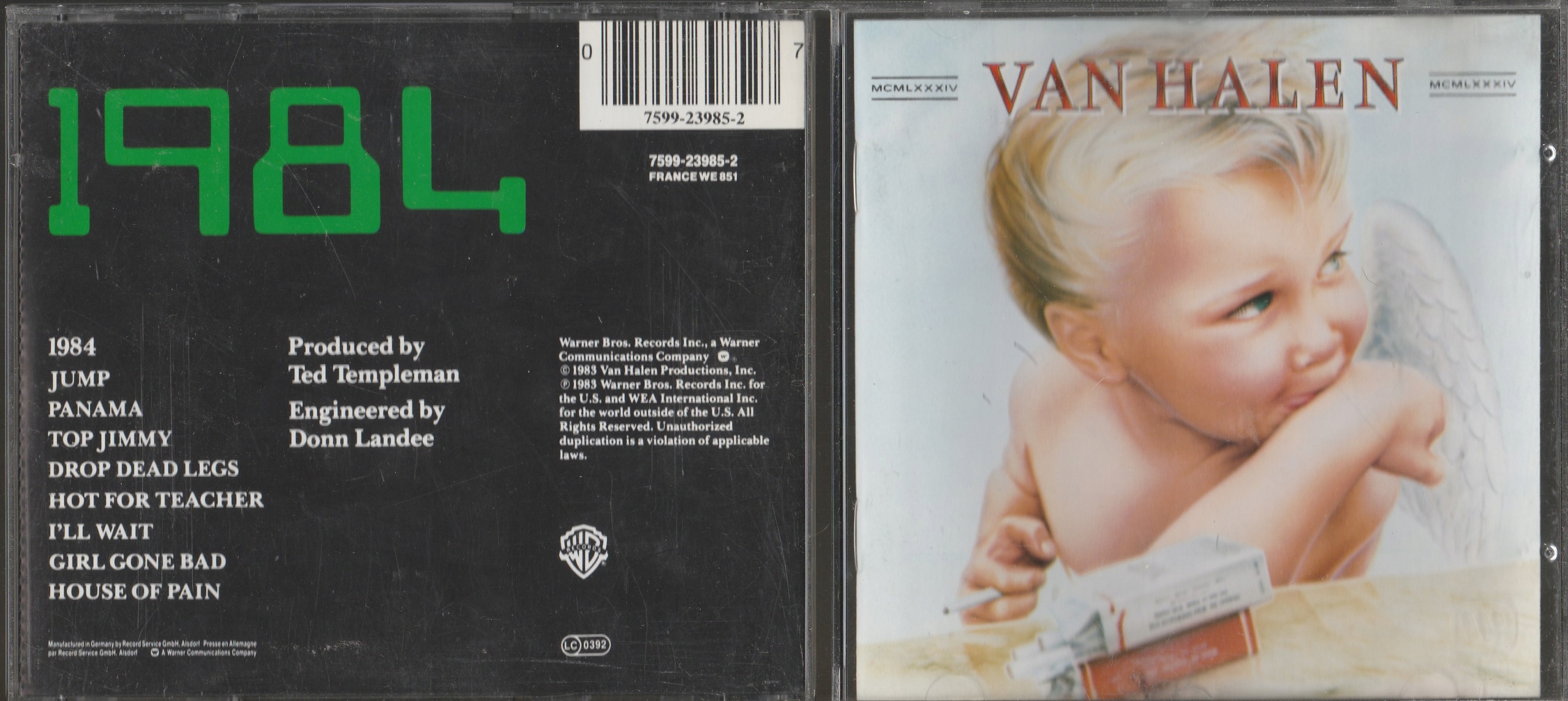 Płyta CD Van Halen - 1984 I Wydanie ...