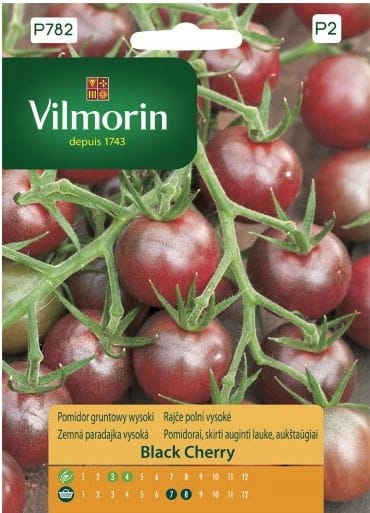 Nasiona Vilmorin Pomidory Black Cherry 0,2 g • Cena, Opinie - Allegro