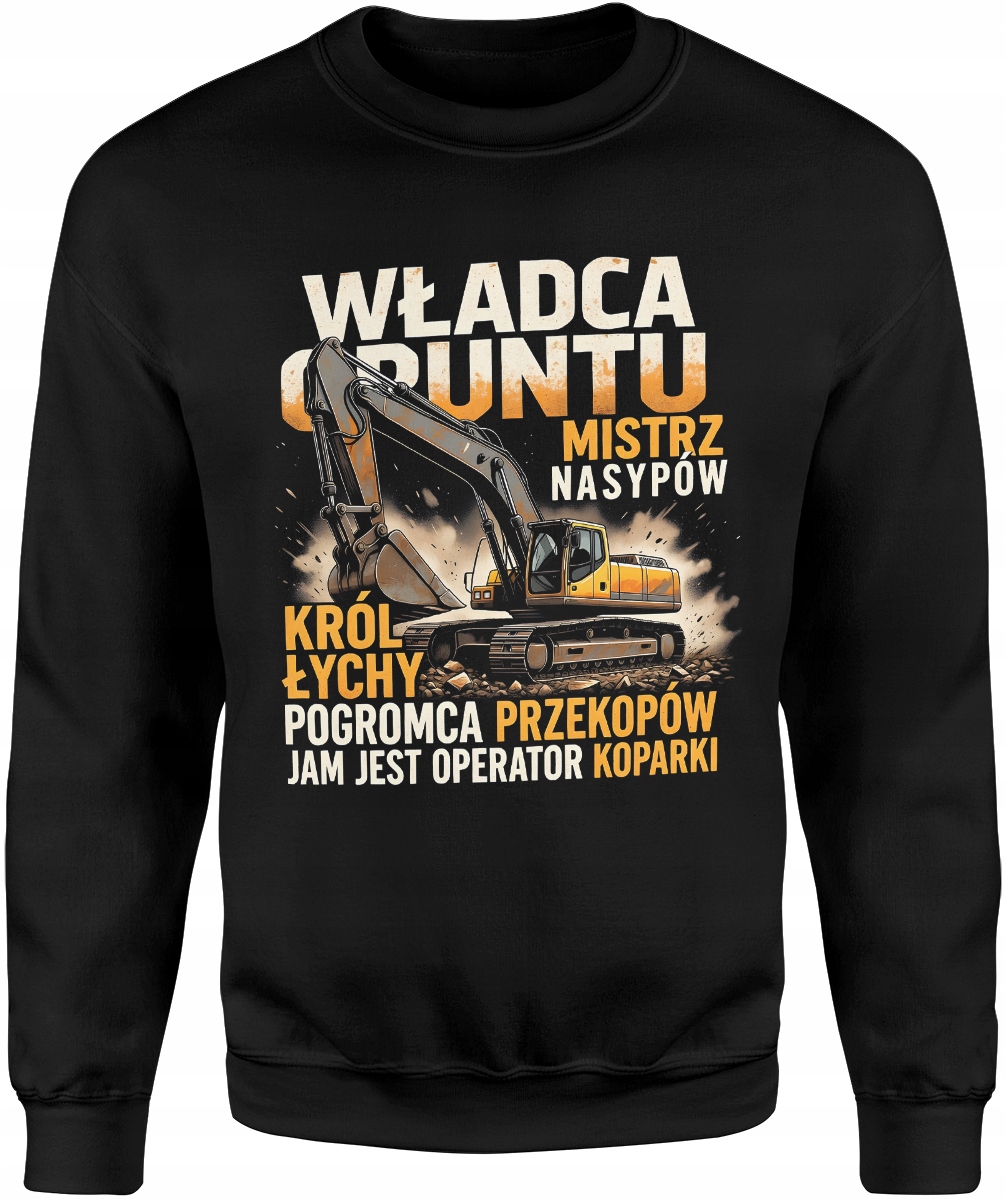 MIKINA PÁN POZEMKU OPERÁTOR BAGRU STAVBA PÁNSKÁ POTISK NÁPIS DÁREK XL ...