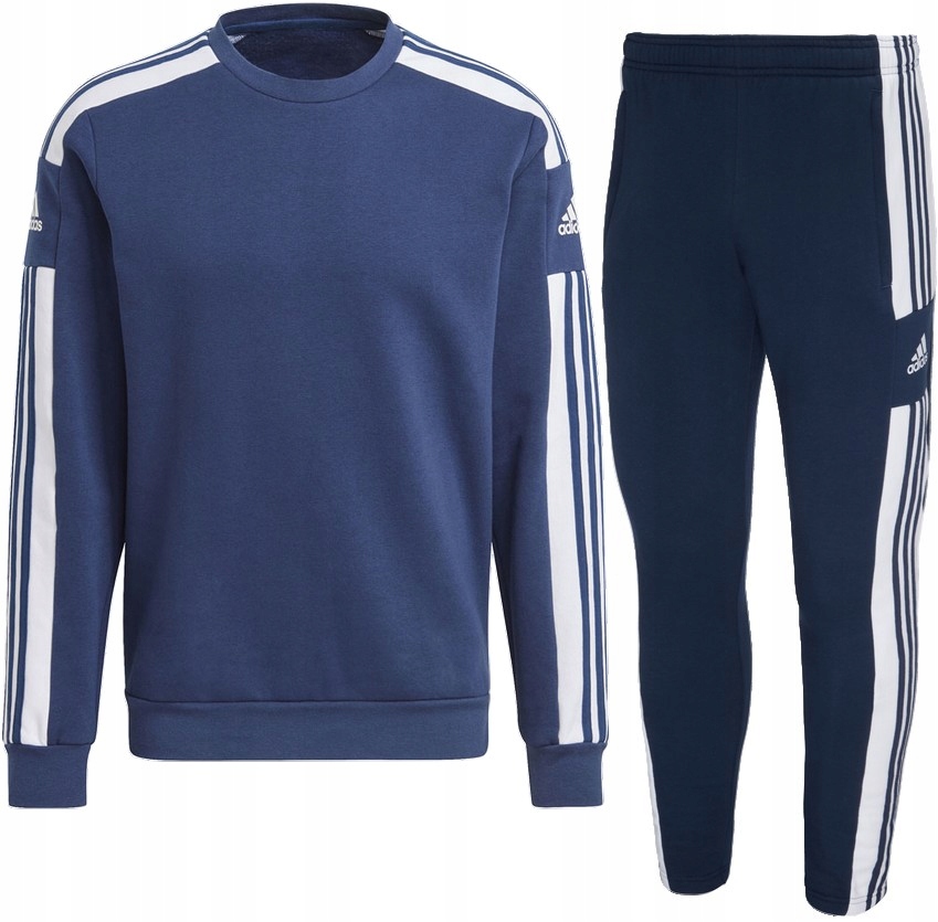 ADIDAS DRESY MĘSKIE bawełniane KOMPLET BLUZA SPODNIE SQUADRA - S • Cena ...