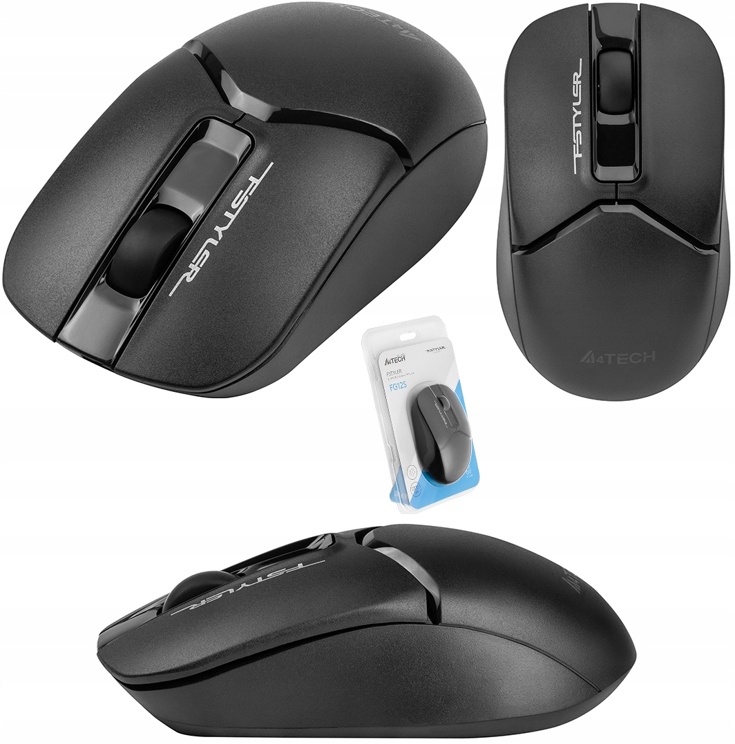 Tichá Bezdrátová myš A4TECH FSTYLER FG12S za 283 Kč - Allegro