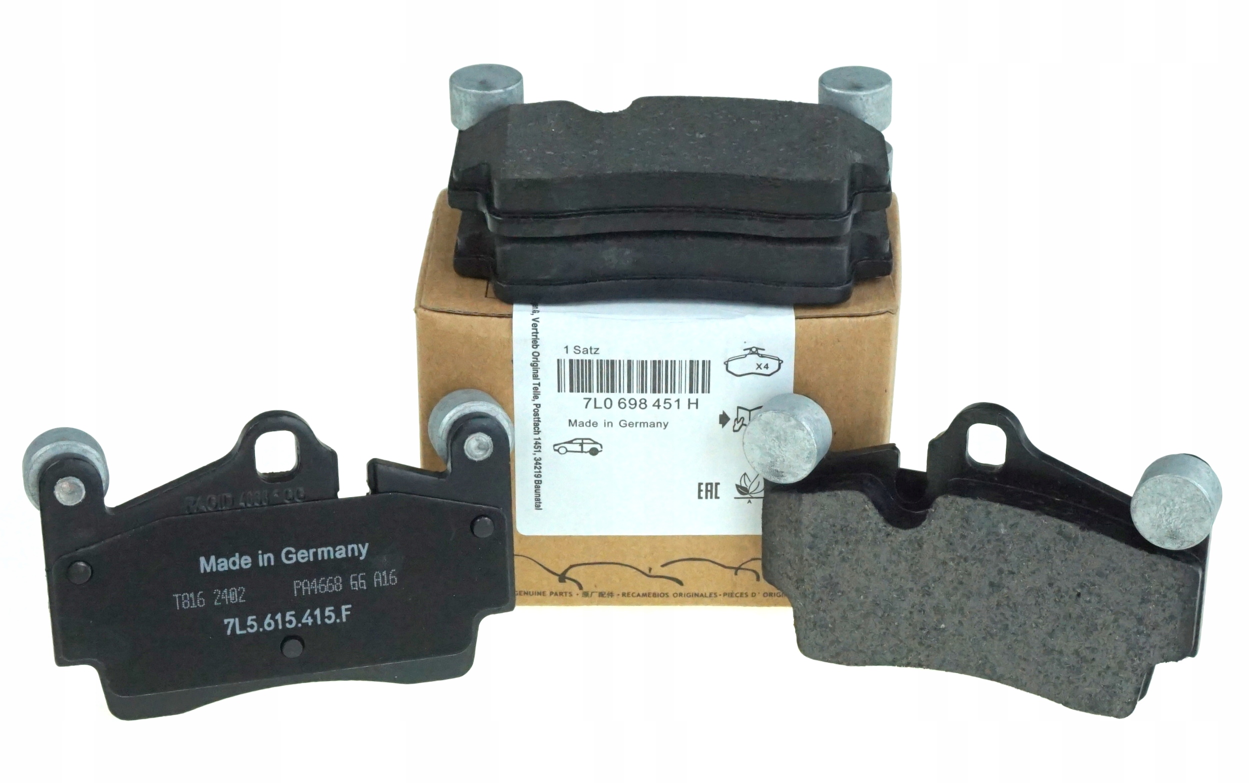 Volkswagen OE 7L0698451H klocki hamulcowe - porównaj ceny - Allegro.pl