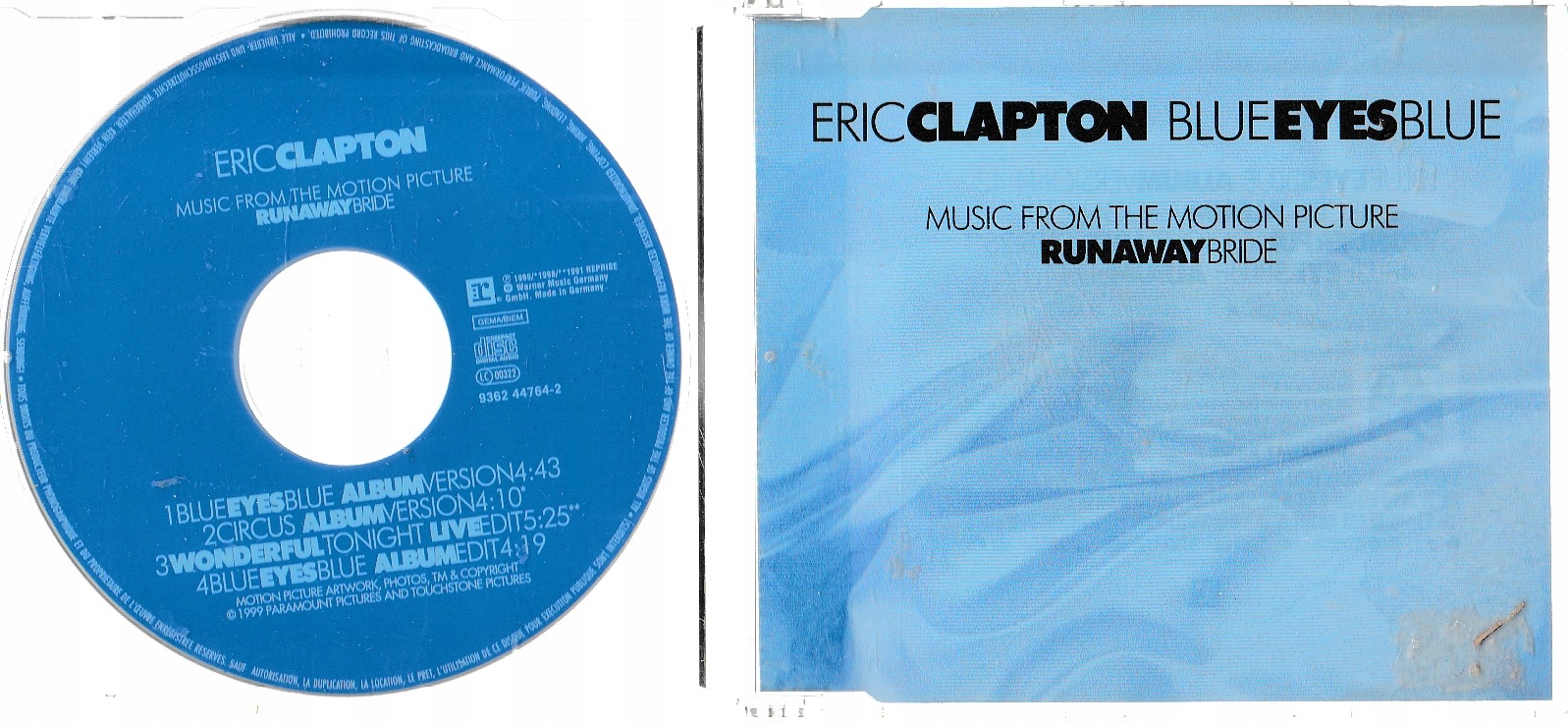 Blue Eyes Blue Eric Clapton CD • Cena, Opinie - Allegro