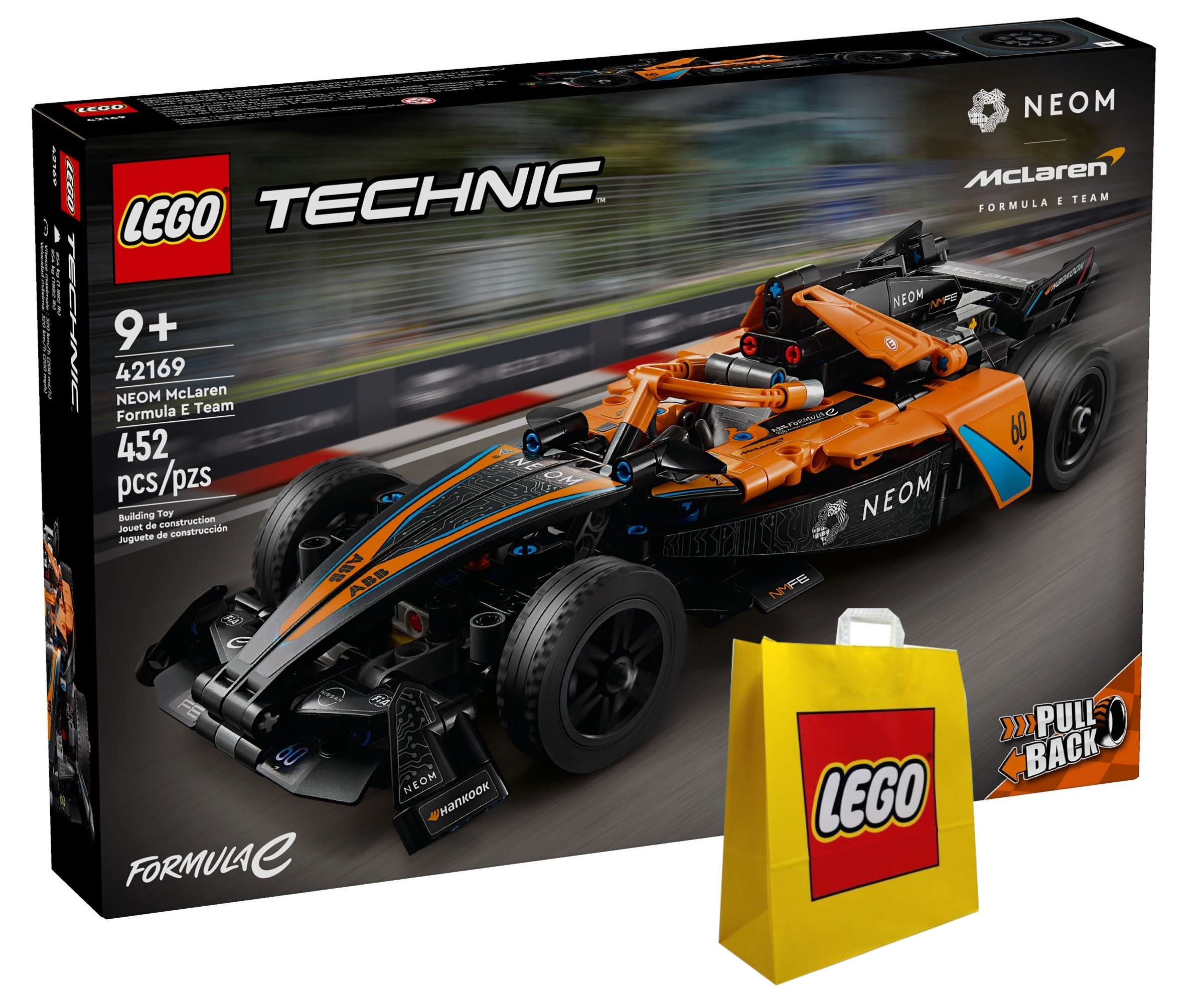 LEGO Technic 42169 Technic 42169 NEOM McLaren Formuła E samochód ...