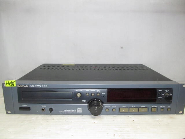 RECORDER CD TASCAM CD-RW 2000 - NR E498 • Opinie - Allegro