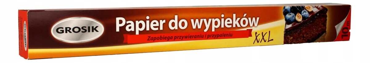 Grosik Papier do wypieków XXL 10 m (05900536266800) • Cena, Opinie ...
