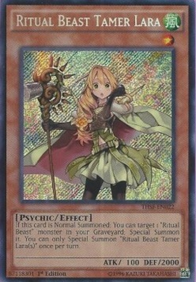 Yu-Gi-Oh! Ritual Beast Tamer Lara - Stan: Używany 80.85PLN - Sklepy, Opinie, Ceny w Allegro