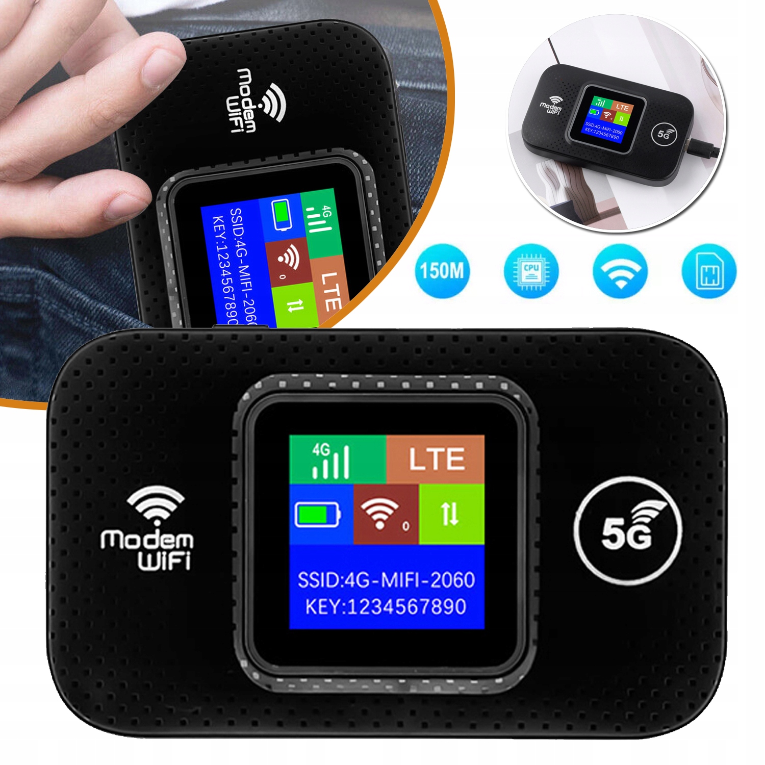 Router mobilny Przenośny Router WiFi 4G LTE - Sklep, Opinie, Cena w Allegro