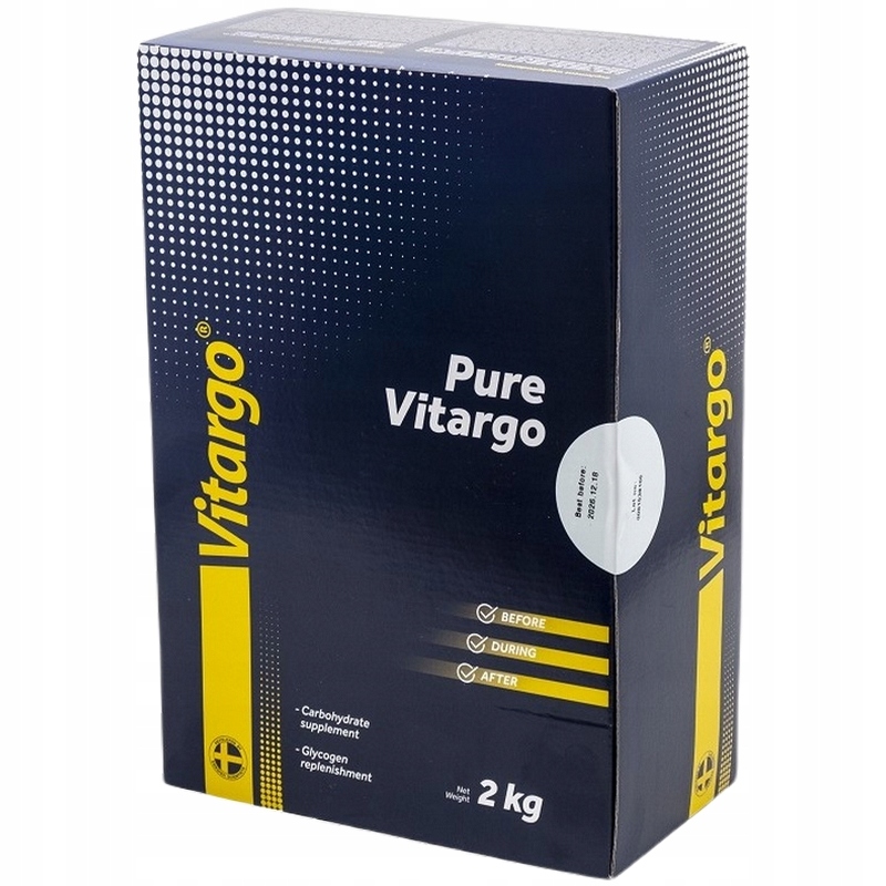 Oryginalne VITARGO Pure 2KG Szwedzkie czyste węglowodany 2000g ...