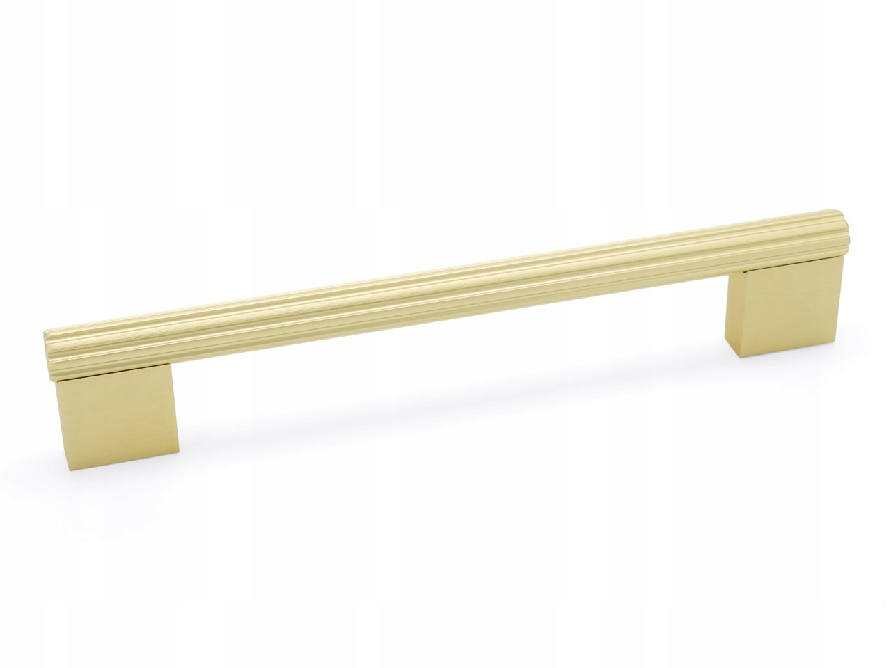 UCHWYT MEBLOWY ZŁOTY MATOWY FREZOWANY RYFLOWANY METALOWY STRIPES 128 / ... UCHWYT MEBLOWY ZŁOTY MATOWY FREZOWANY RYFLOWANY METALOWY STRIPES 128 / ...