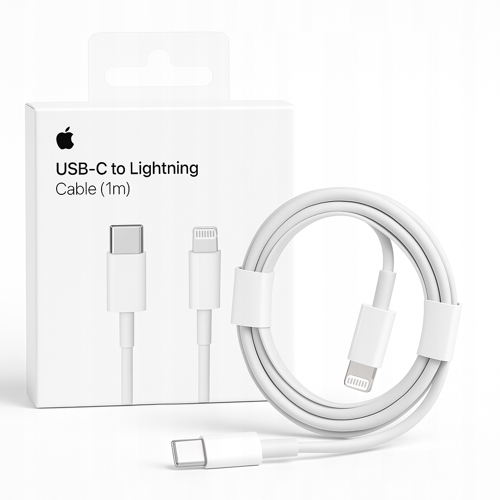 Kabel Apple USB typ C - Apple Lightning 1 m biały - Sklep, Opinie, Cena ...