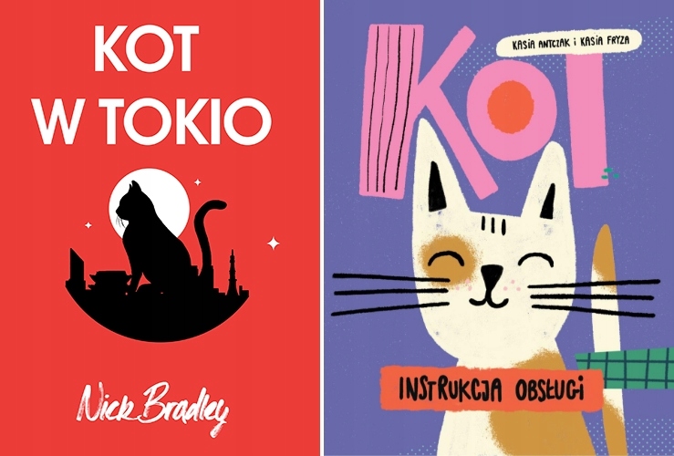 Kot w Tokio Nick Bradley Literatura piękna(12562284679) | Książka Allegro