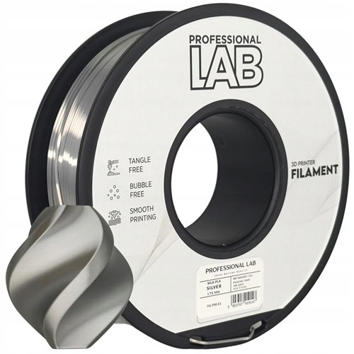 Filament Prof. Lab Silk PLA 1.75mm 1kg Srebrny | Silver - Sklep, Opinie ...