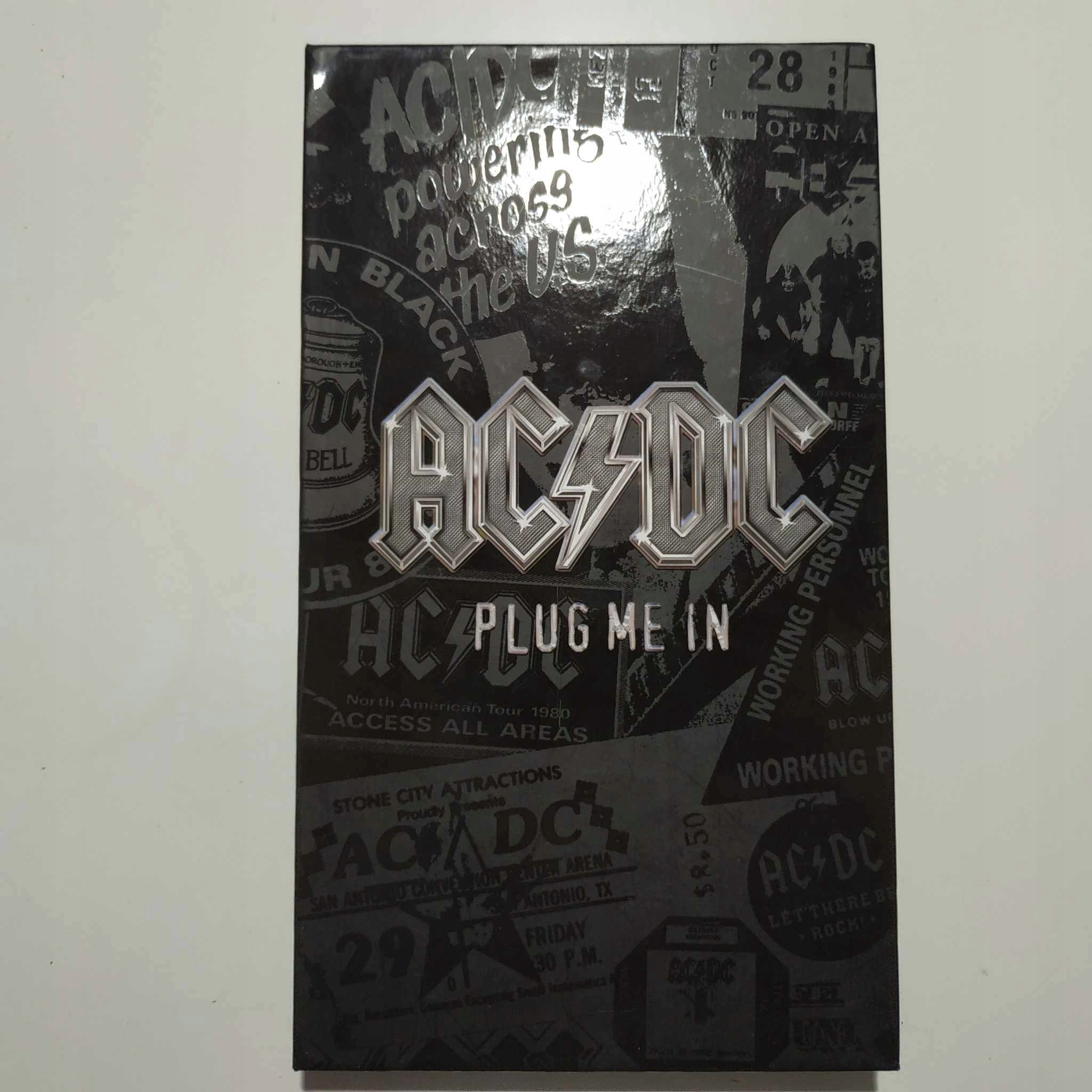 AC/DC Plug me in, wydanie kolekcjonerskie, 3xDVD AC/DC DVD - porównaj ceny - Allegro.pl