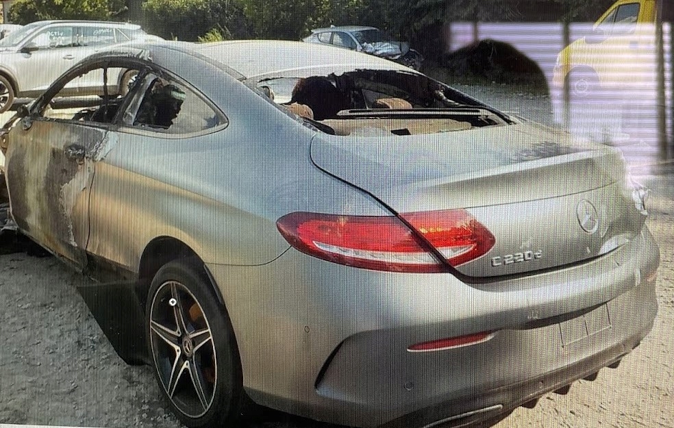 MERCEDES C KLASA COUPE W 205 ZDERZAK TYŁ AMG za 1000.00PLN z PIORKOW - Allegro - (15334169144)