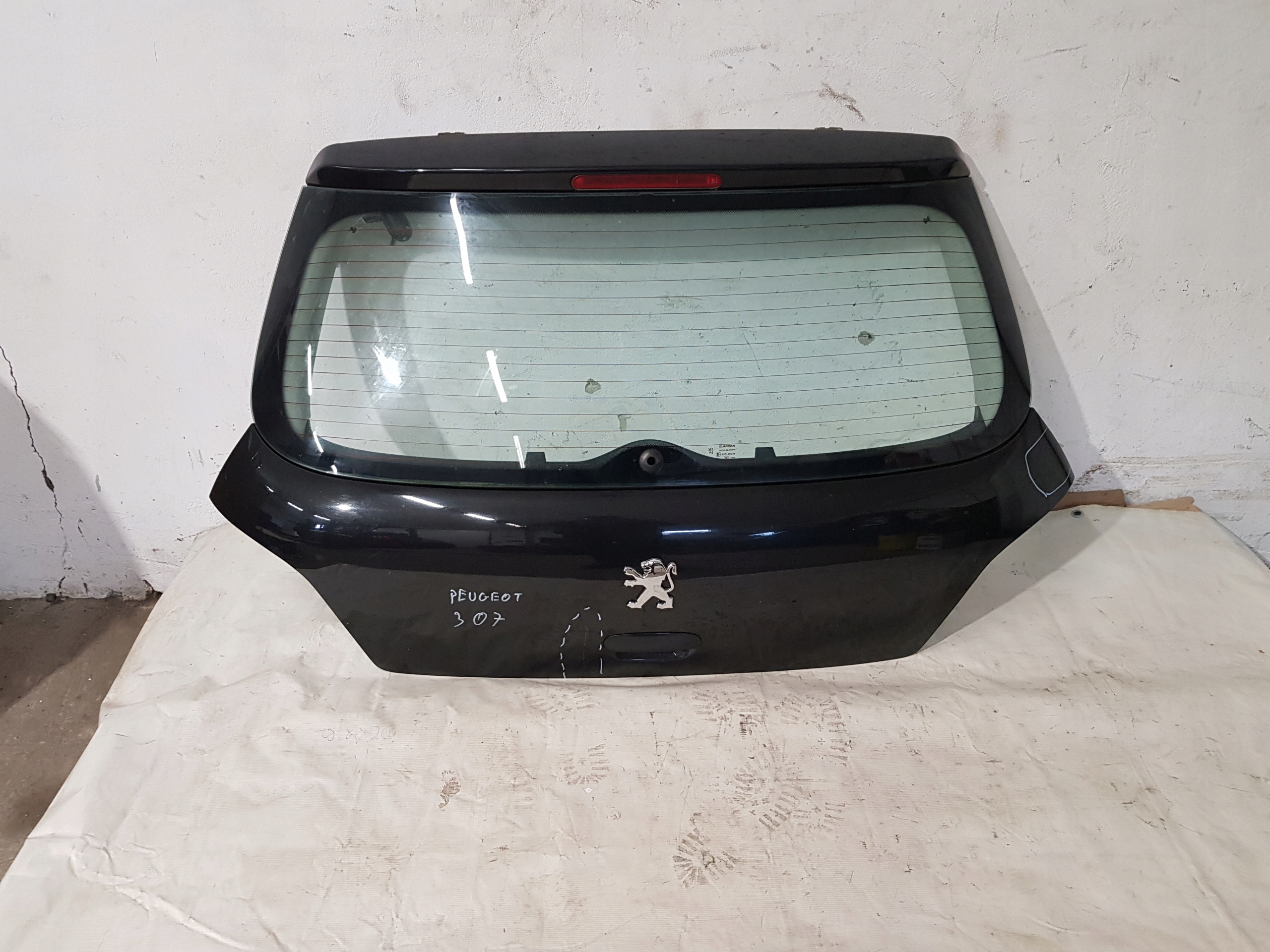 KLAPA BAGAŻNIKA TYŁ PEUGEOT 307 LIFT EXLD EU HB 3D za 330.00PLN z ...