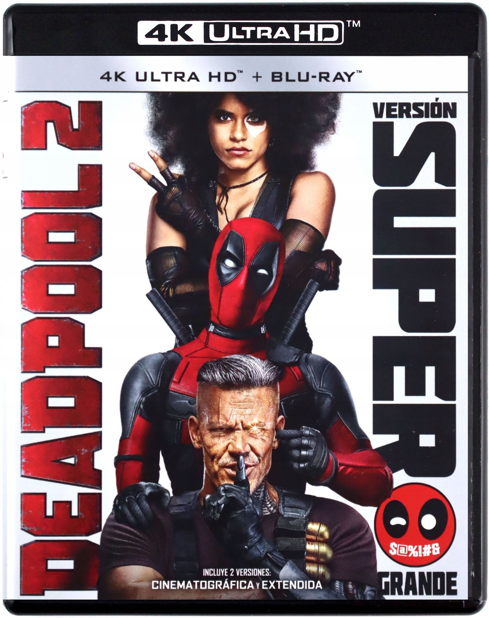 DEADPOOL 2 THEATRICAL AND UNRATED SUPER DUPER CUT (2XBLU-RAY 4K)+(2XBLU ... DEADPOOL 2 THEATRICAL AND UNRATED SUPER DUPER CUT (2XBLU-RAY 4K)+(2XBLU ...