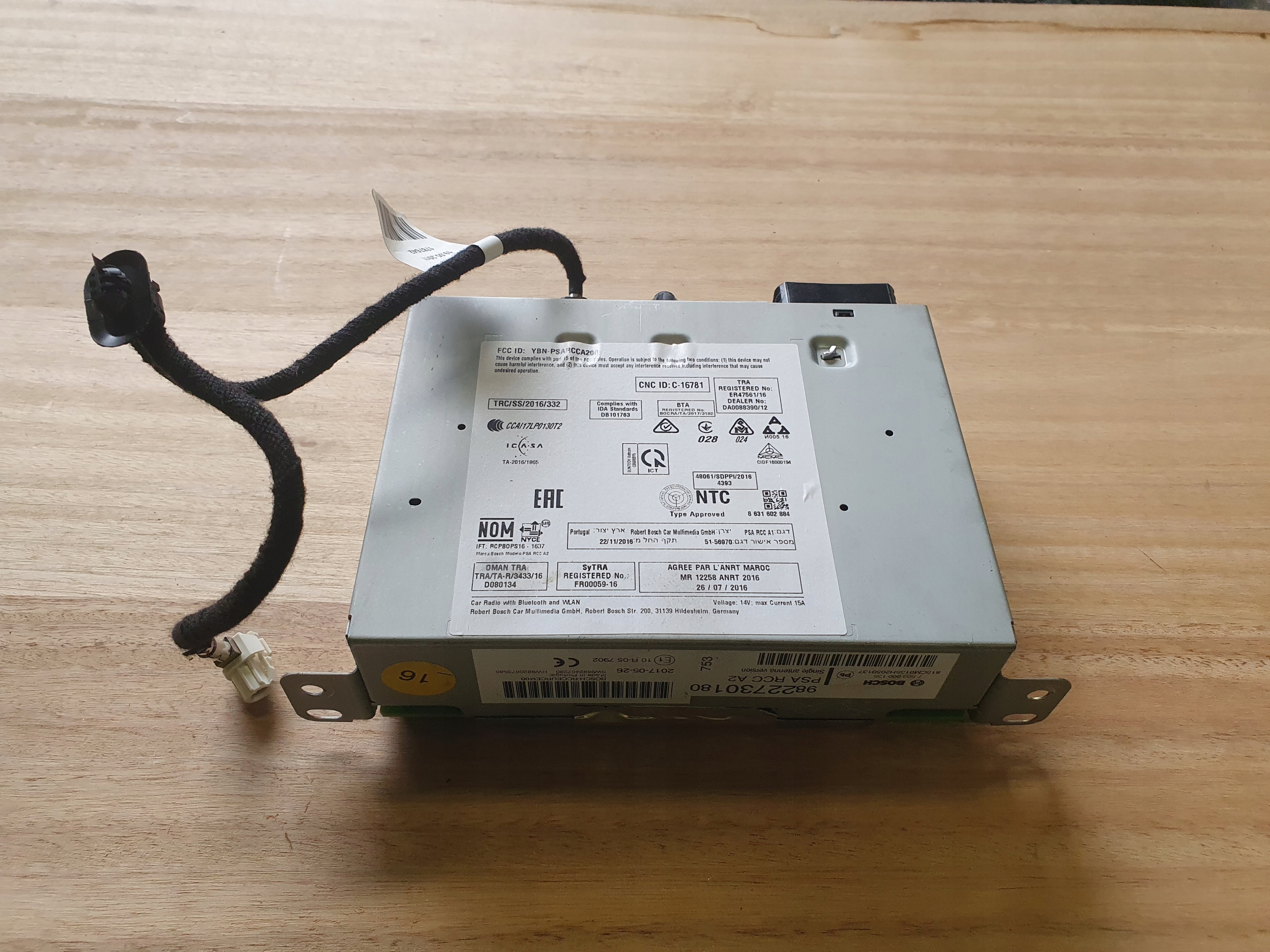 Radio Citroen C3 Aircross 9822730180 za 450 zł z KOBYŁKA - Allegro.pl ...