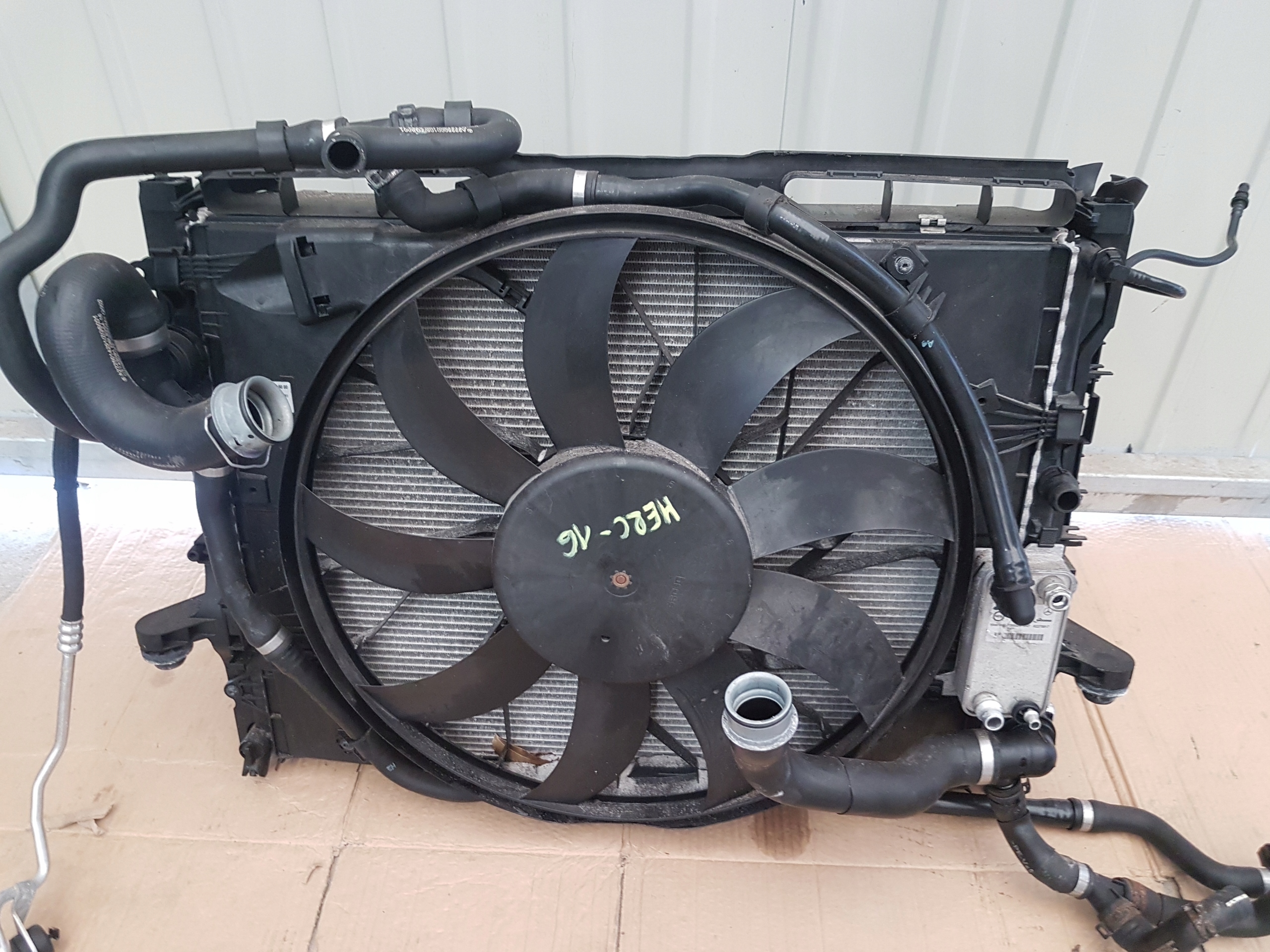 Mercedes S W222 13-20 Chłodnice Wentylator 4.7 USA A0999069000 ...