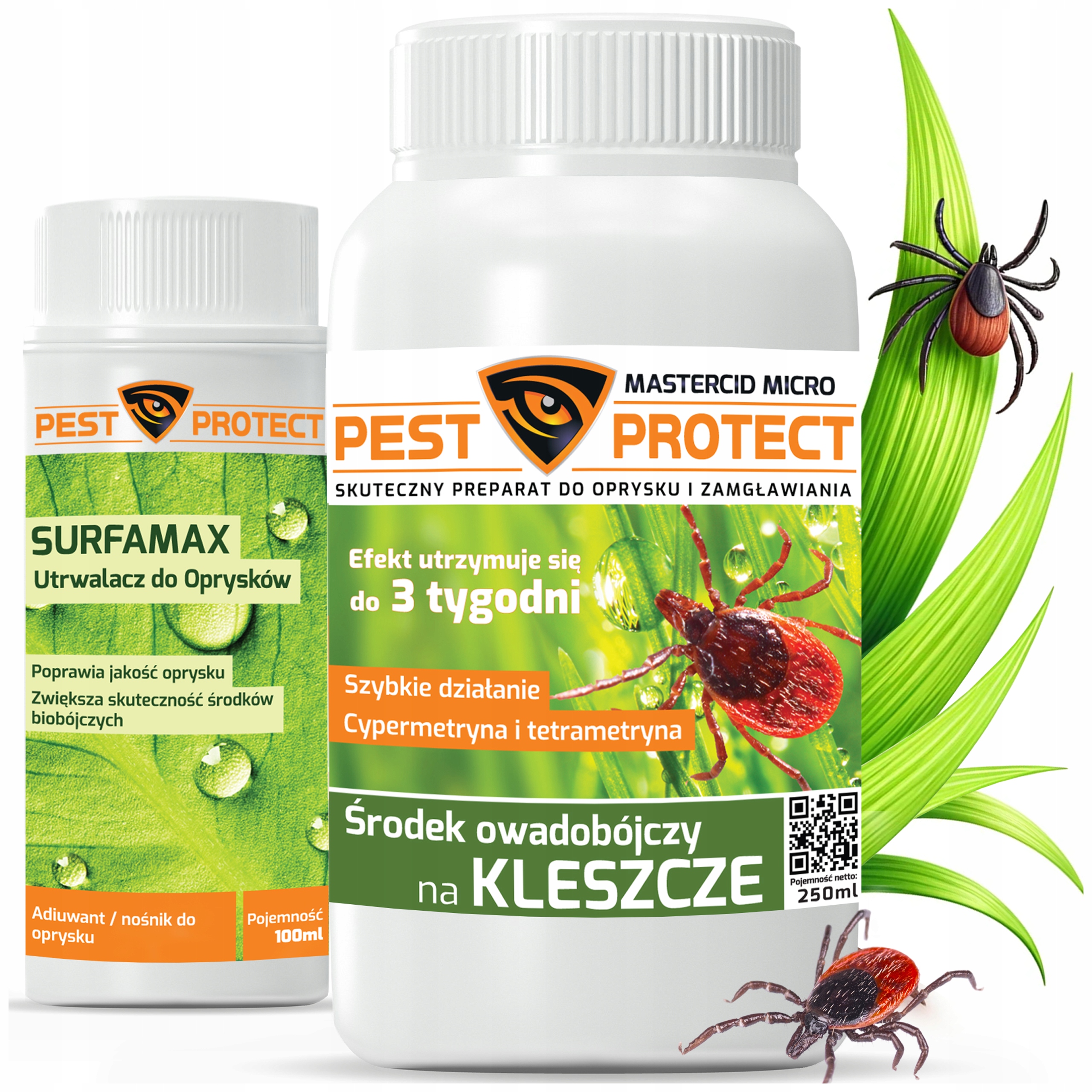 SKUTECZNY ŚRODEK PREPARAT OPRYSK NA KLESZCZE DO OGRODU PEST PROTECT 250ML (5904067031388) • Cena ...
