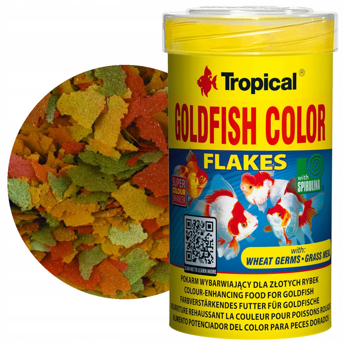 Tropical Goldfish Color 100ml Pokarm dla ryb 13724969653 - Allegro.pl