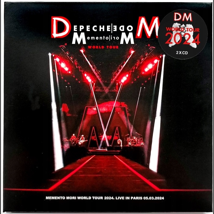 DEPECHE MODE - Live in Paris 05.03.2024 Memento Mori World Tour 2CD [EU ... DEPECHE MODE - Live in Paris 05.03.2024 Memento Mori World Tour 2CD [EU ...