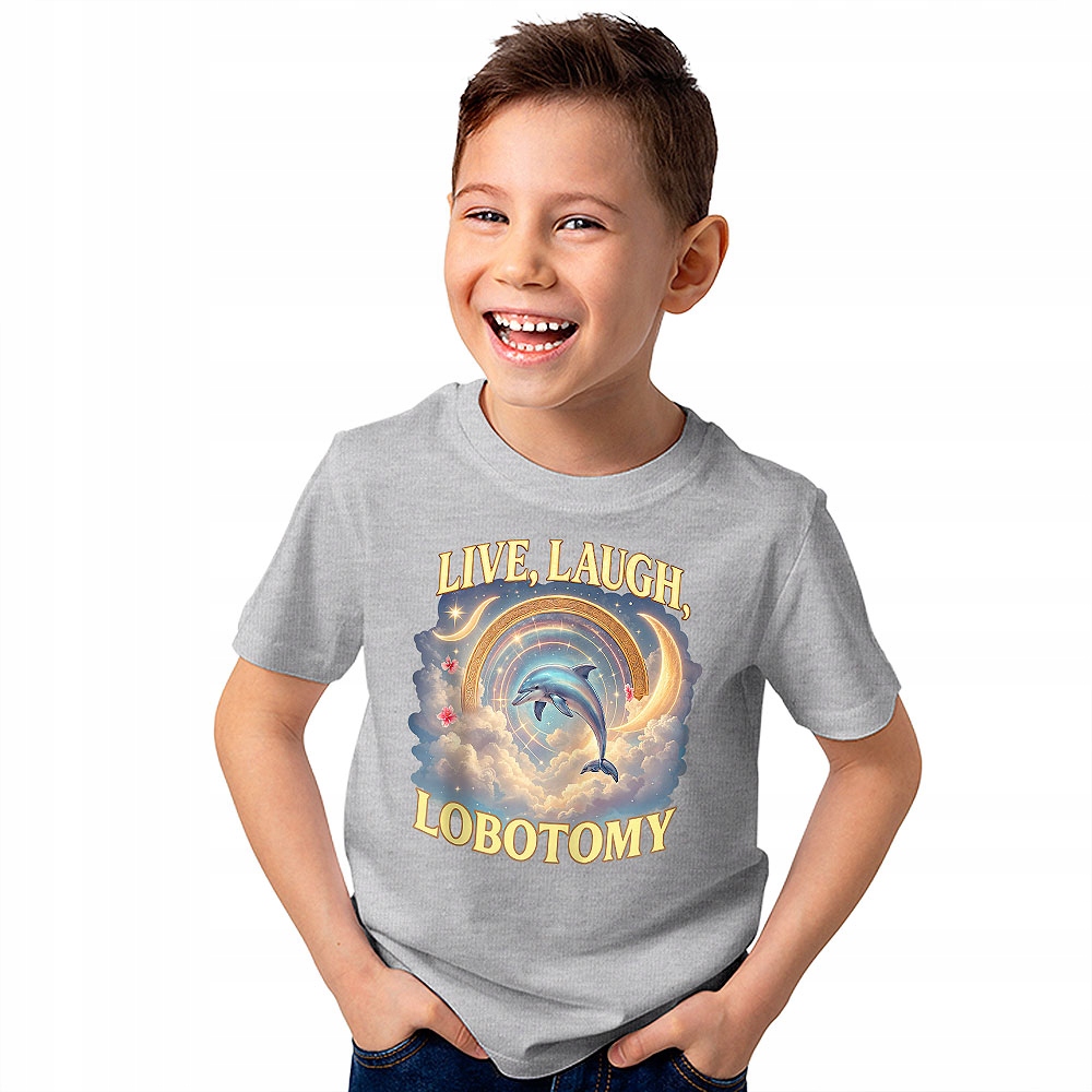 DĚTSKÉ TRIČKO MEMY TIKTOK ITALIAN BRAIN ROT LIVE LAUGH LOBOTOMY 128 za ...