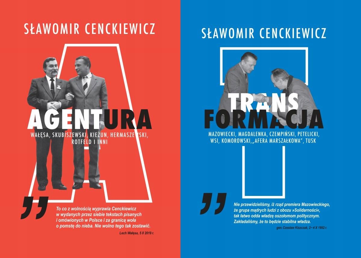 Agentura + Transformacja, Sławomir Cenckiewicz (12826961250) | Książka ...