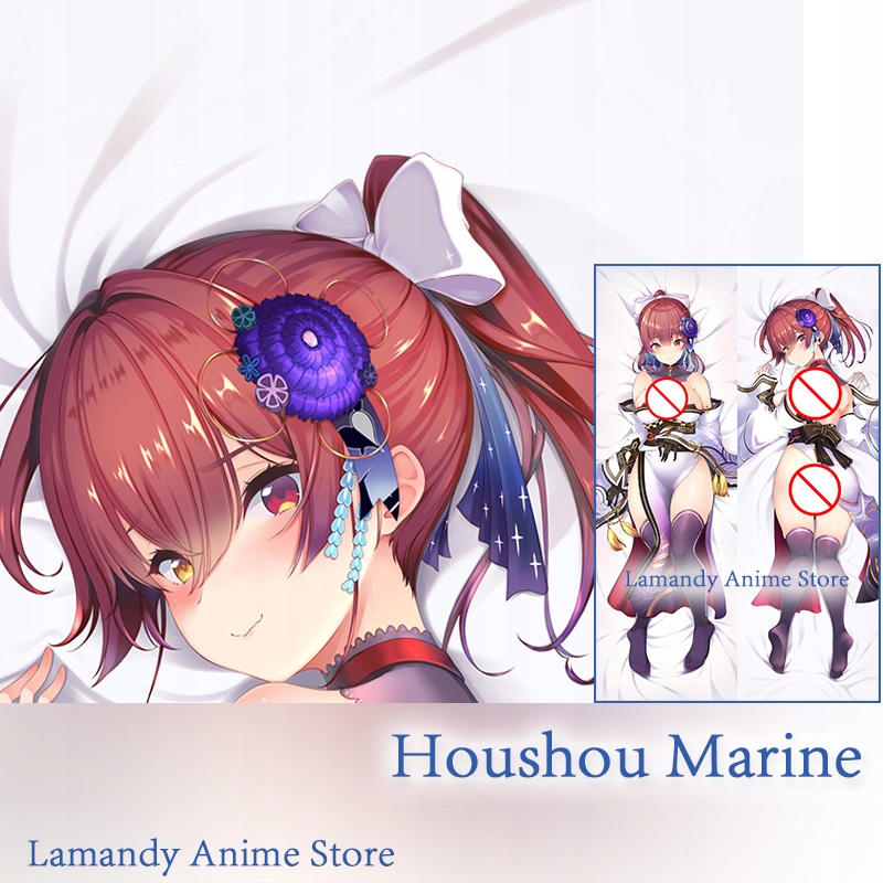 Dakimakura Anime Houshou Marine VTuber Hololive dw 14037928444 - Sklepy ...