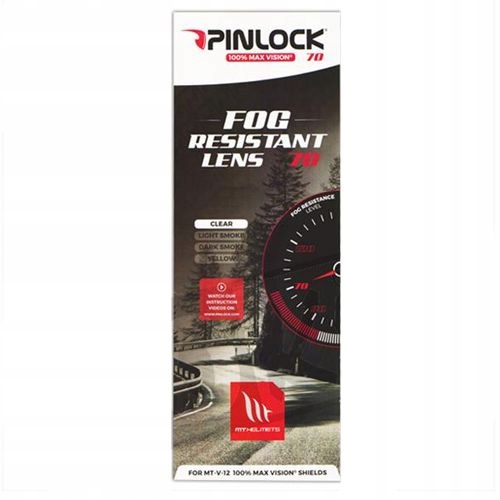 MT Helmets PINLOCK MT-V-09 Max Vision do kasku KRE SV Clear DKS 155 ...