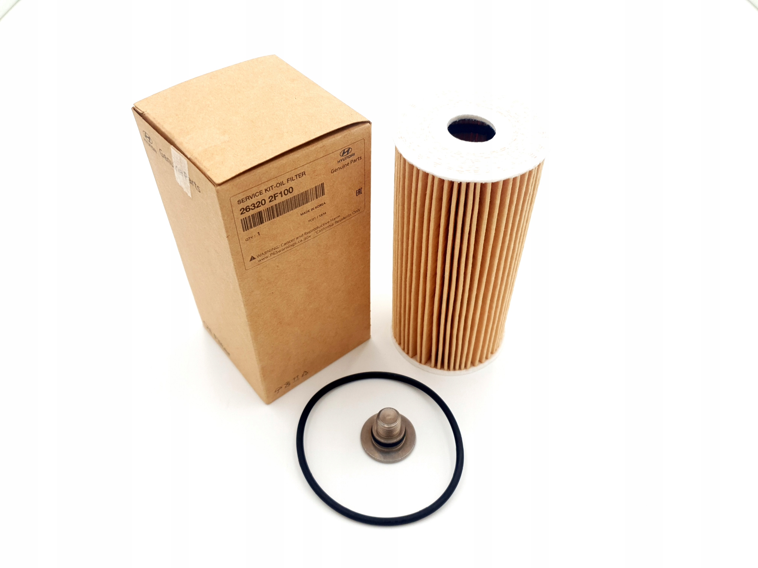 Hyundai OE 26320 2F100 filtr oleju - porównaj ceny - Allegro.pl