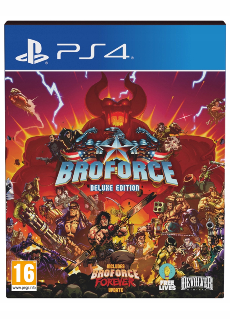 Broforce Deluxe Edition PlayStation 4 (PS4) pudełkowa • Opinie - Allegro