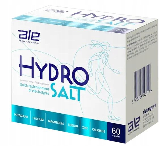 ALE-nergy HydroSalt 60 kapsułek sole mineralne dla biegaczy ...