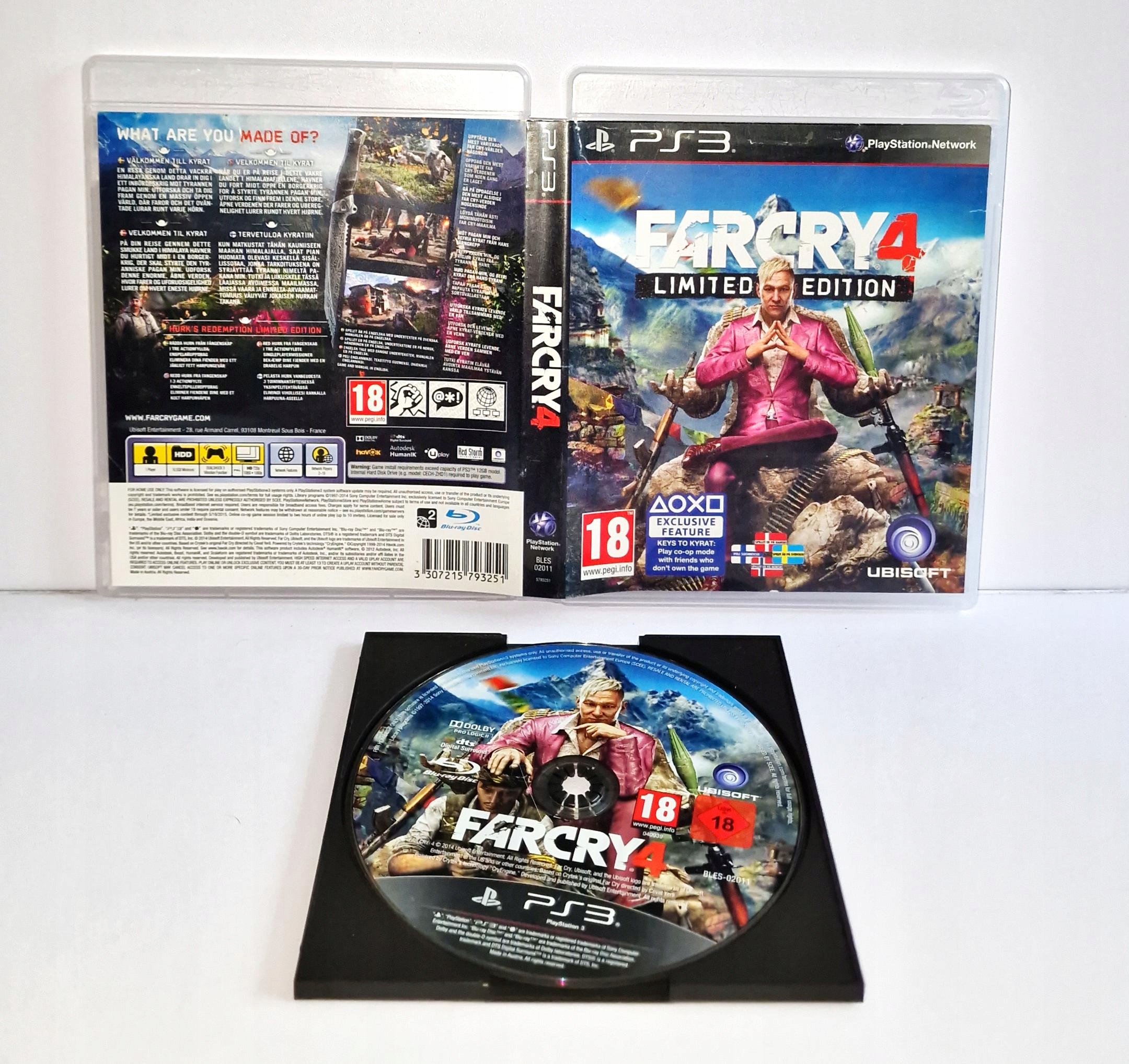 FARCRY 4 LIMITED EDITION +DLC PS3 |PL| FAR CRY PlayStation 3 (PS3) pudełkowa - Stan: Używany 35 ...