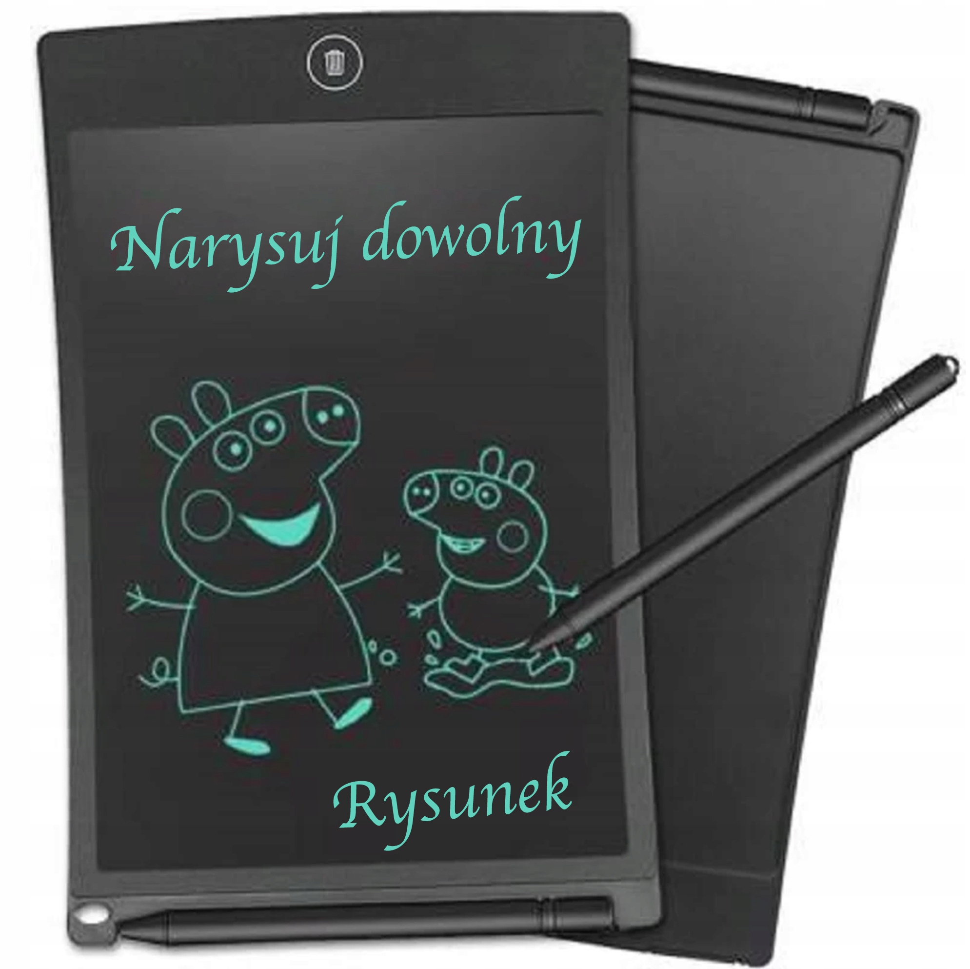 TABLET GRAFICZNY DO RYSOWANIA TABLICA ZNIKOPIS LCD - Sklep, Opinie ...