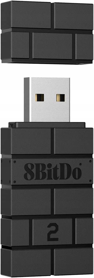 8BitDo USB Wireless Adapter 2 Brown (Switch,Steam,PC,Mac)