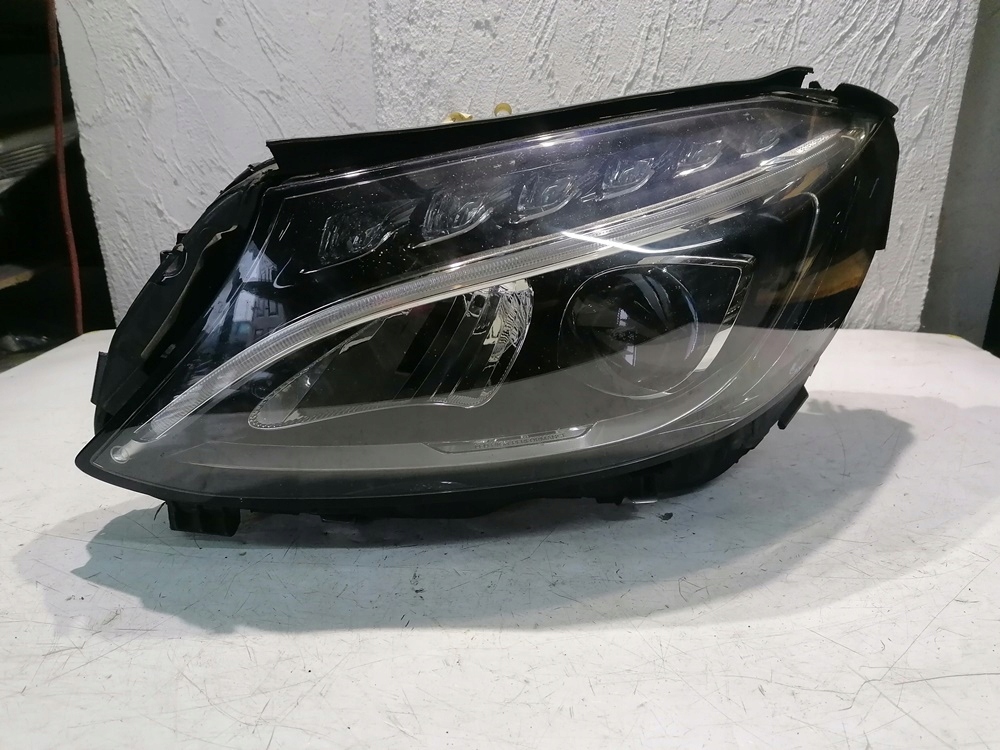 MERCEDES C-KLASA W205 16r LAMPA LEWY PRZÓD FULL LED A2059062504 EUROPA ...