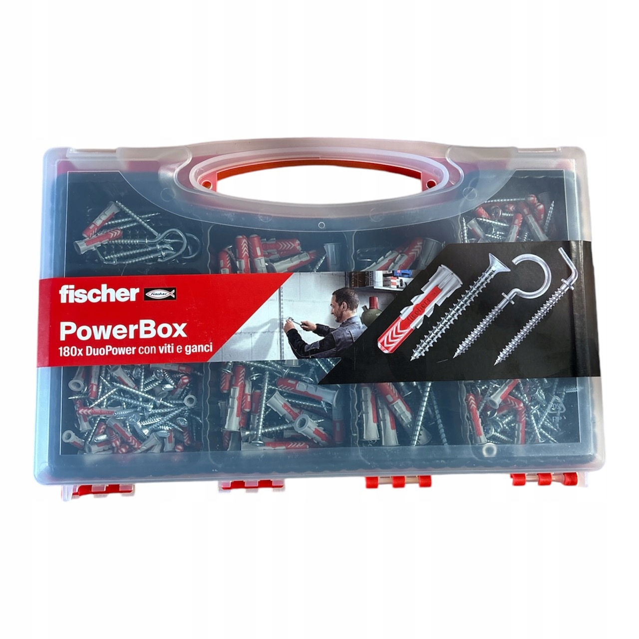 FISCHER POWER BOX DUOPOWER 180DB TIPLI + CSAVAR HOROG KAMPÓ za 12070 ...